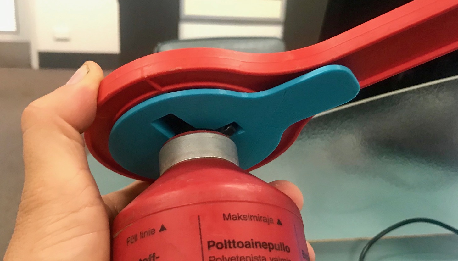 3D Printing – Trangia Fuel Bottle Adaptor Tool – Ian Ganderton